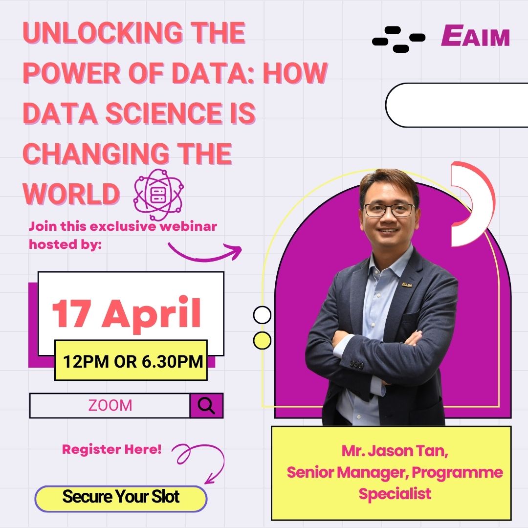 (IT Programmes Preview) Unlocking the Power of Data: How Data Science is Changing the World - EAIM