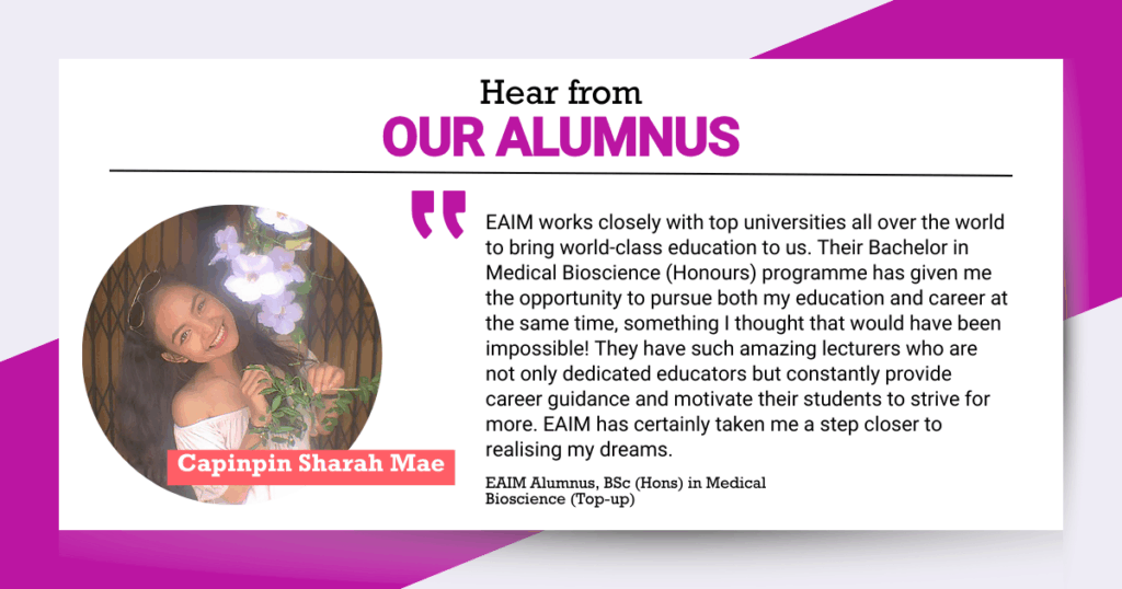 Career Outlook of Biomedical Professionals in Singapore - EAIM